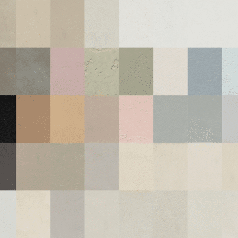 Cemher Microcement Samples - CEMHER